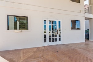 Entrada do alojamento