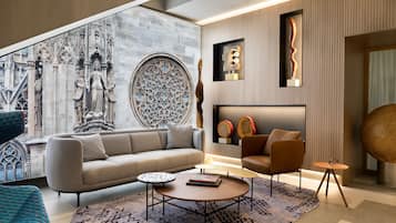 Sala de estar do lobby