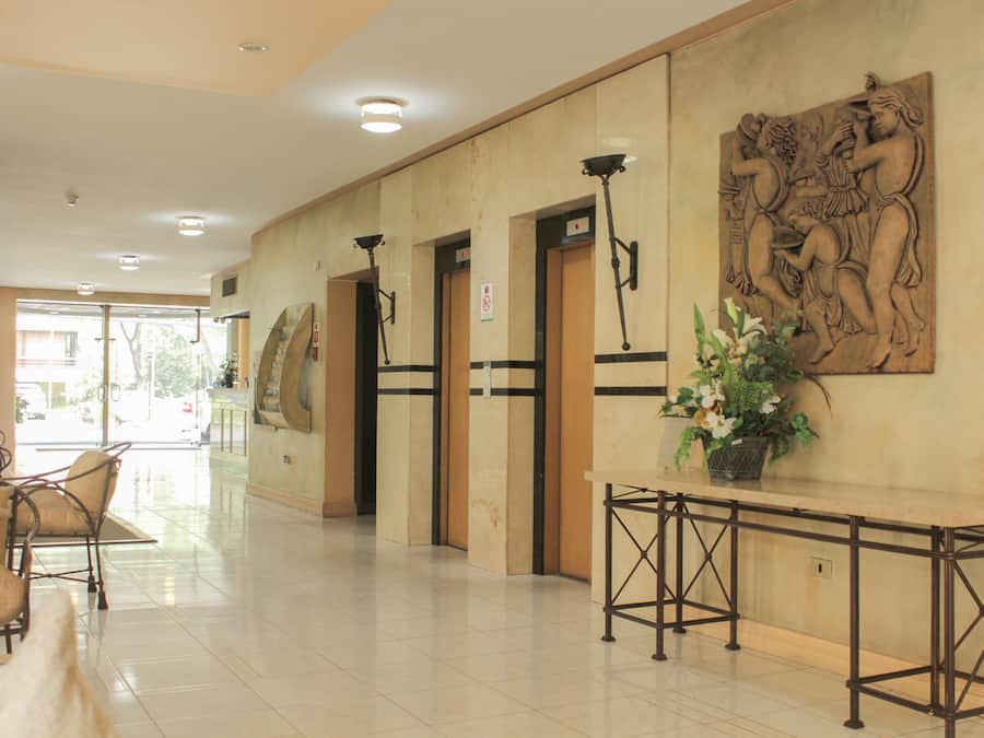 Sala de estar do lobby