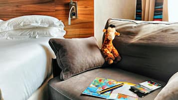 Quarto Standard, 1 cama king-size | 1 quarto, roupa de alta qualidade, cofre no quarto, secretária
