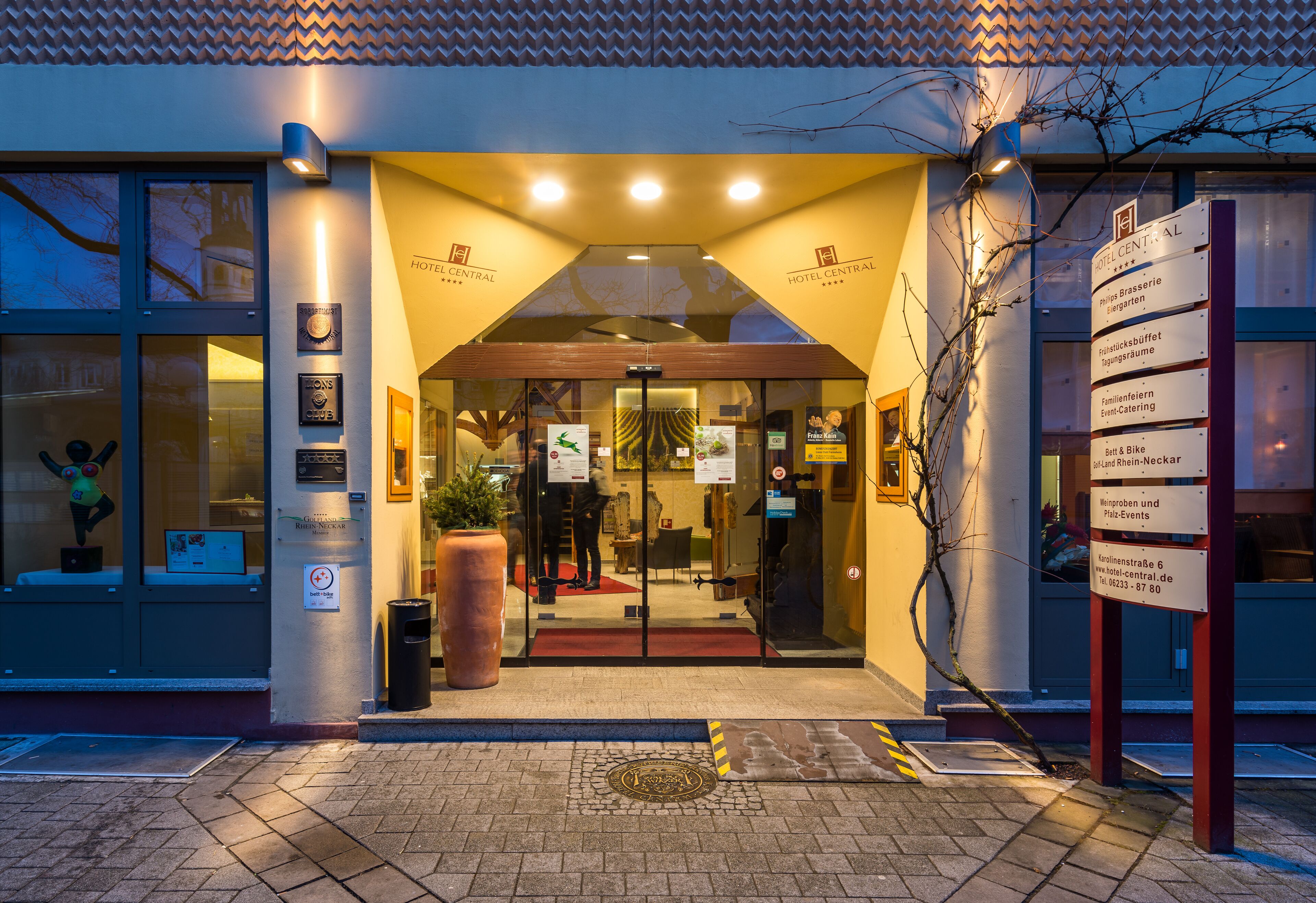 Entrada da propriedade