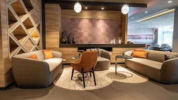 Sala de estar do lobby