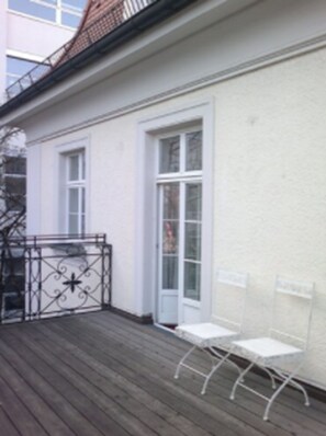 Quarto Individual | Terraço/pátio interior