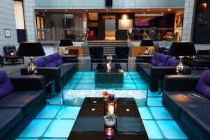 Sala de estar do lobby