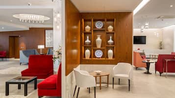 Sala de estar do lobby