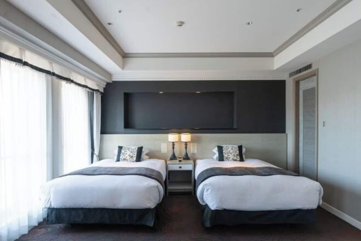 Cofres nos quartos, individualmente decorados