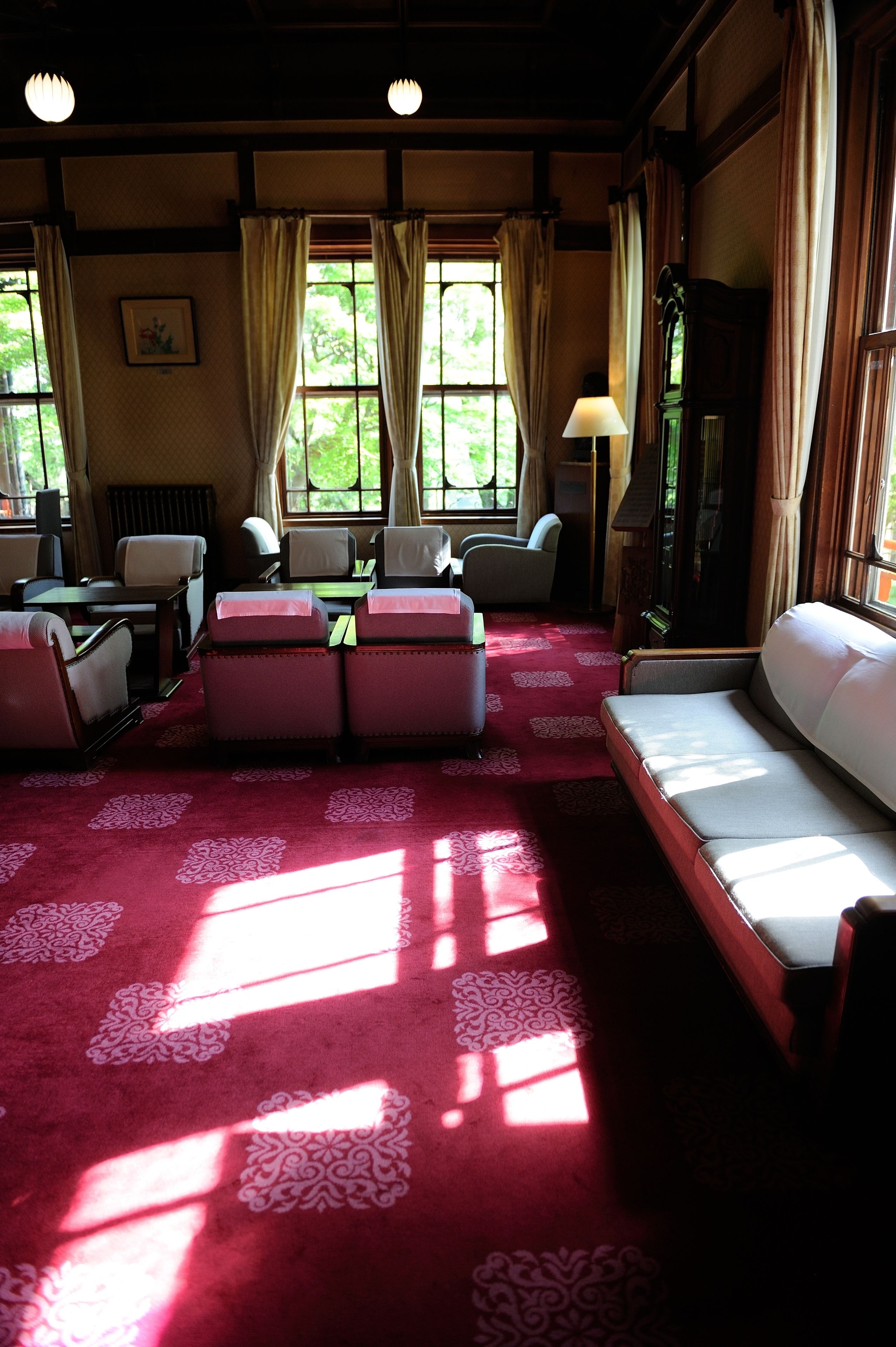 Sala de estar do lobby