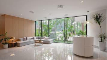 Sala de estar do lobby