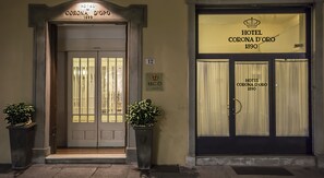 Entrada do alojamento