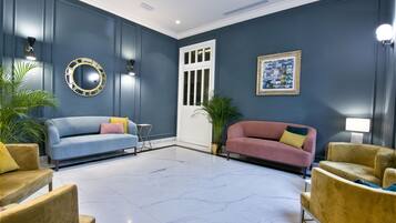 Sala de estar do lobby