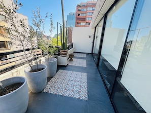 Penthouse Deluxe | Terraço/pátio interior