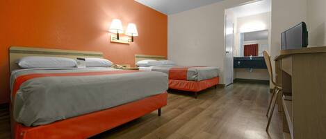 Wi-fi grátis, roupa de cama fornecida