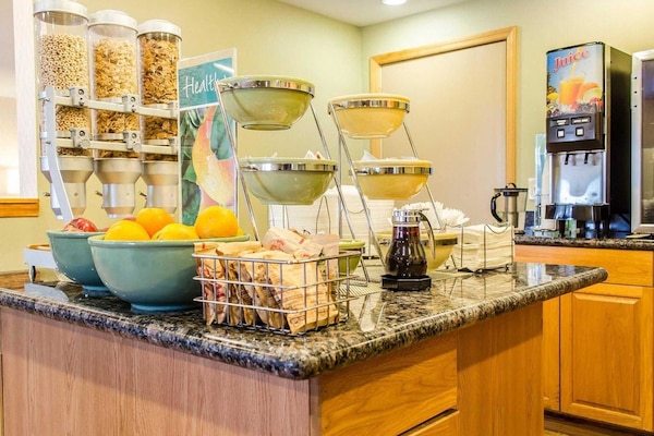 Café da manhã com buffet grátis