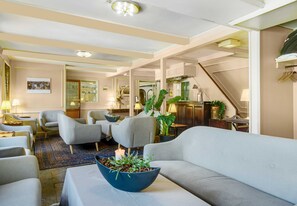 Sala de estar do lobby