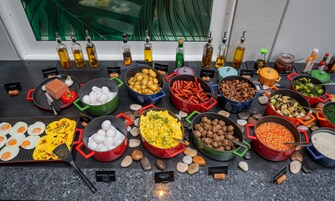 Pequeno-almoço tipo buffet diário incluído 