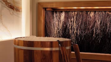 Sauna, banho turco, tratamentos corporais, 3 salas de tratamento