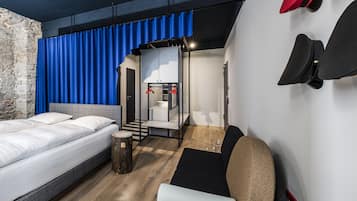 1 quarto, roupa hipoalergénica, minibar, cofre no quarto