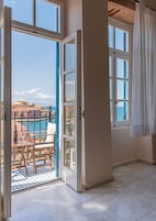 Quarto Superior, vista para o mar | Terraço/pátio interior
