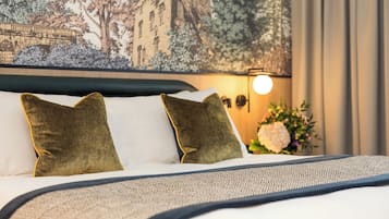Quarto Signature, 1 cama king-size | 1 quarto, roupa hipoalergénica, camas de colchão viscoelástico