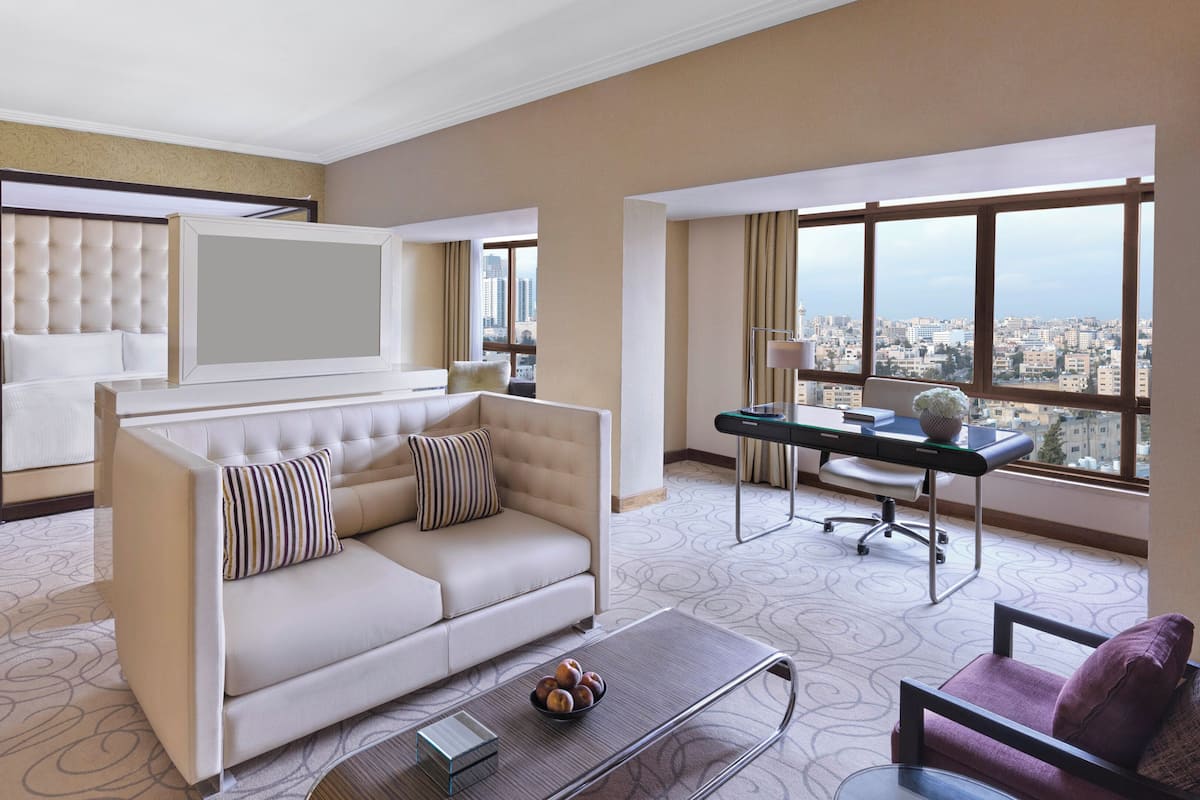 Suite Royal, 2 quartos | 1 quarto, lençóis de algodão egípcio, roupa de alta qualidade