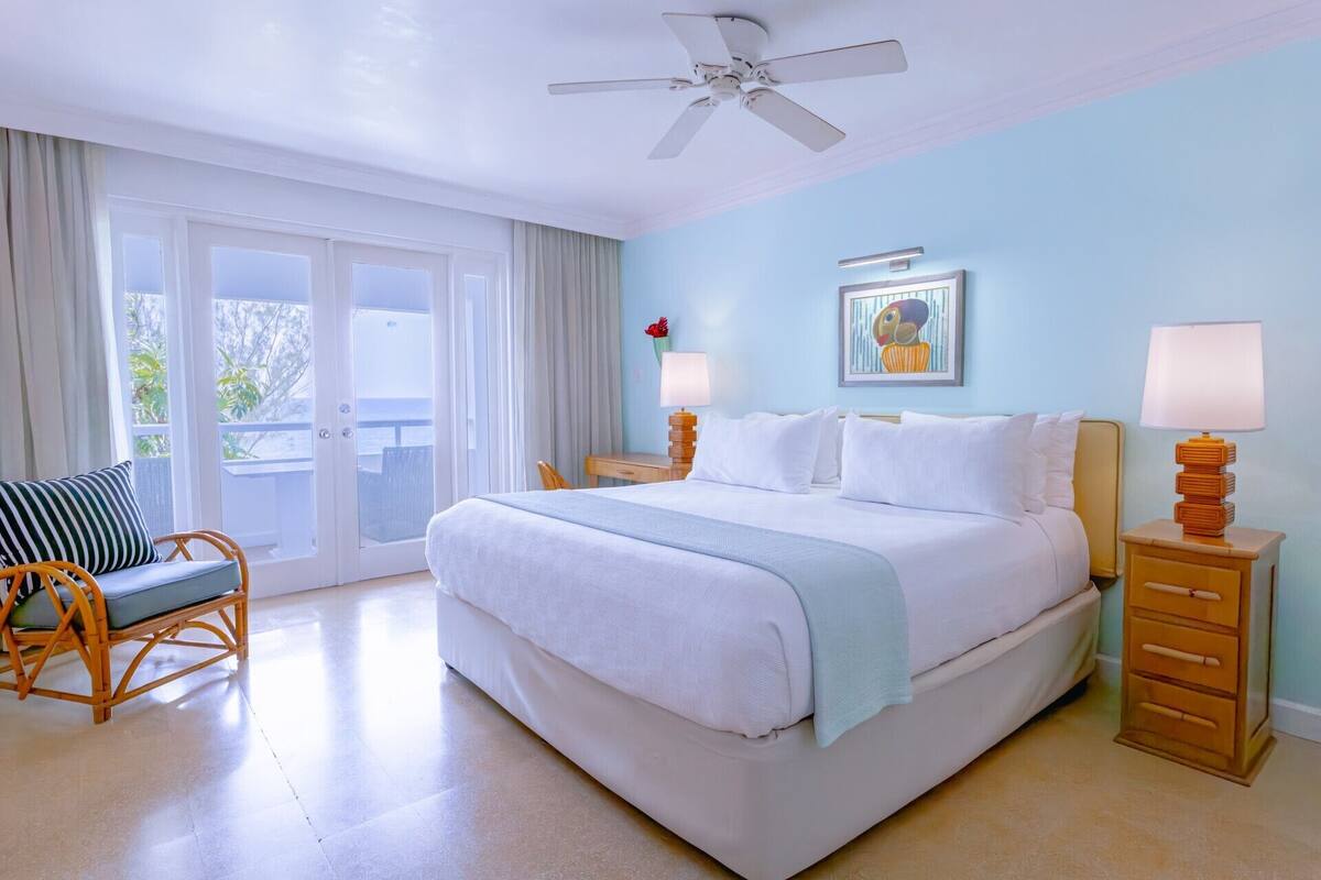 Superior Ocean | Roupa de alta qualidade, minibar, cofre no quarto, secretária 
