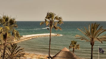 Vista para a praia ou o mar