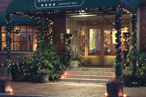 Entrada do alojamento