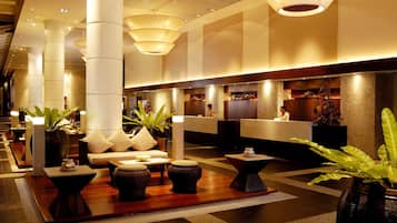 Sala de estar do lobby