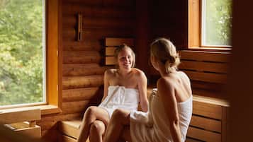 Sauna seca, sauna a vapor, tratamentos corporais, hidroterapia