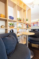 Sala de estar do lobby