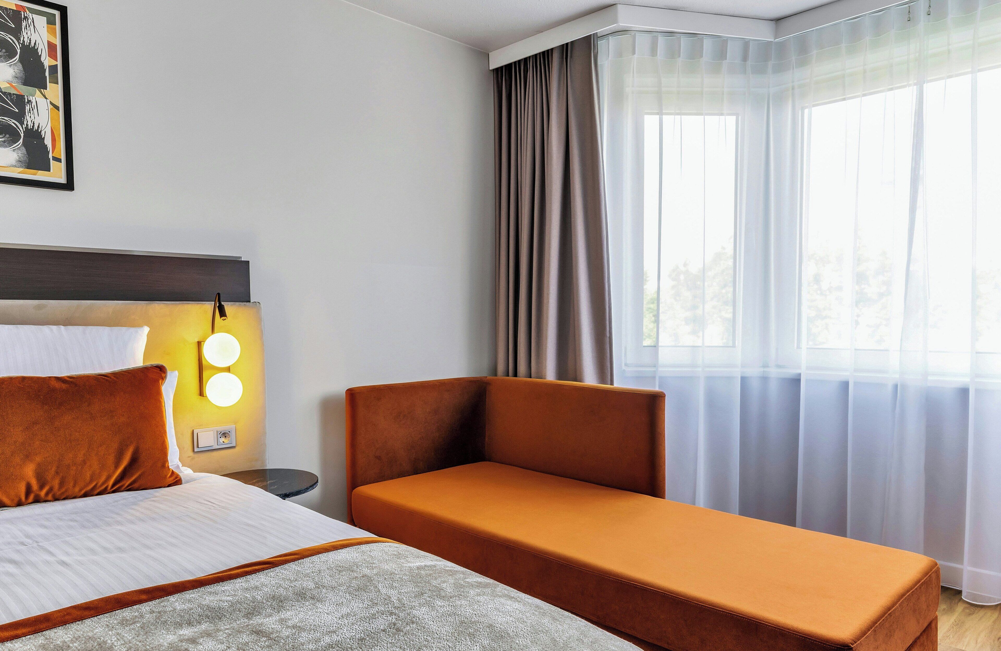 Quarto Duplo ou Twin Executivo | Roupa hipoalergénica, minibar, cofre no quarto, secretária 
