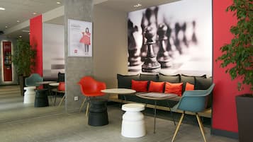 Sala de estar do lobby