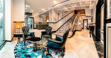 Sala de estar do lobby