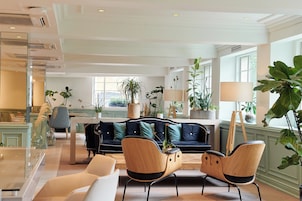 Sala de estar do lobby