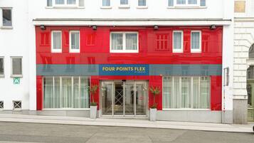 Entrada do alojamento