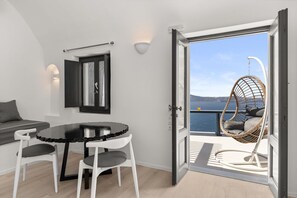 Suite Tradicional, banheira de hidromassagem (Caldera View) | Vista para a praia ou o mar