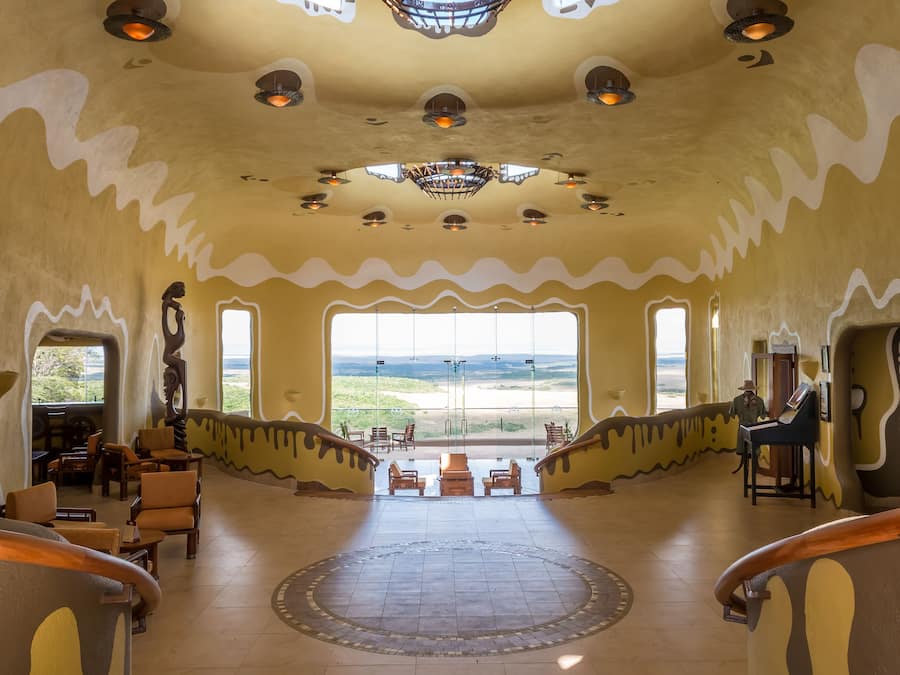 Sala de estar do lobby