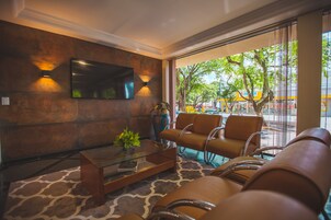 Sala de estar do lobby