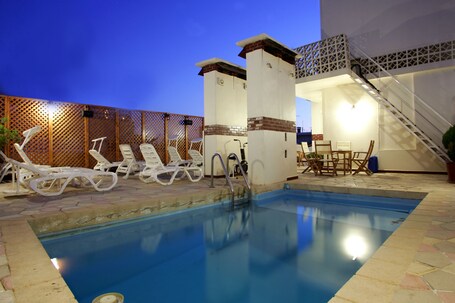 Piscina na cobertura