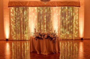 Área interna para casamento