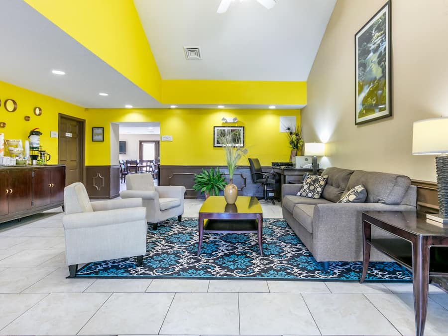 Sala de estar do lobby