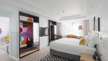 Suite, 1 cama king-size, vista para o oceano | Minibar, cofre no quarto, cortinas/cortinados opacos