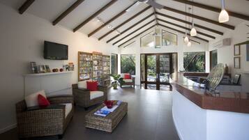 Sala de estar do lobby