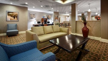 Sala de estar do lobby