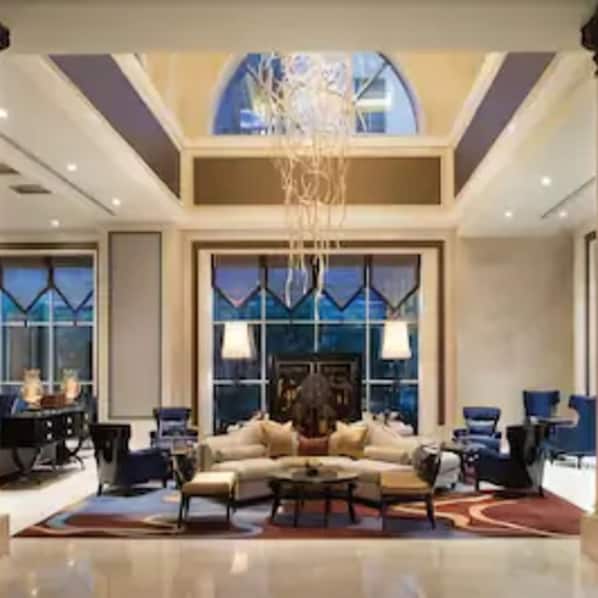 Sala de estar do lobby