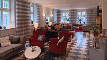 Sala de estar do lobby