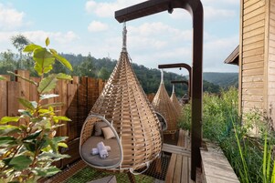 Salas para tratamentos a dois, sauna seca, banheira de hidromassagem