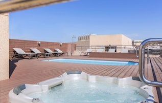 Terraço no piso superior