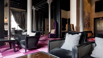 Sala de estar do lobby