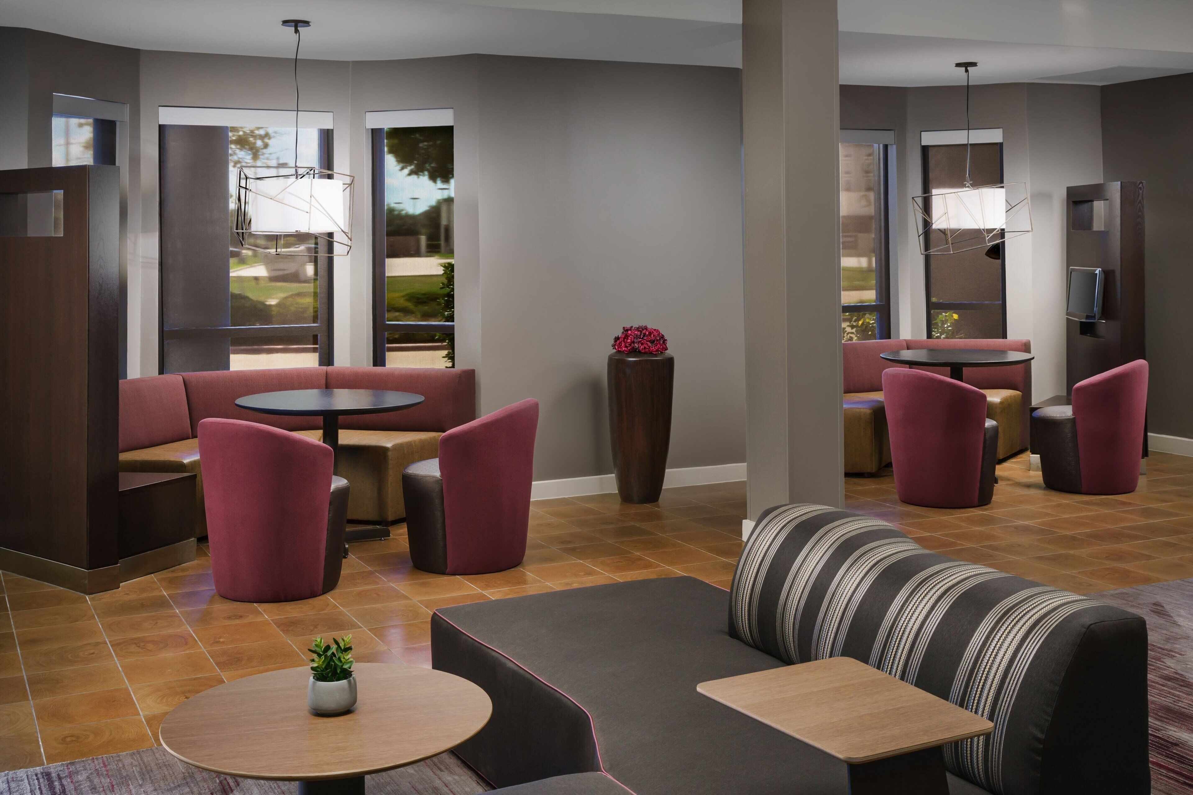 Sala de estar do lobby